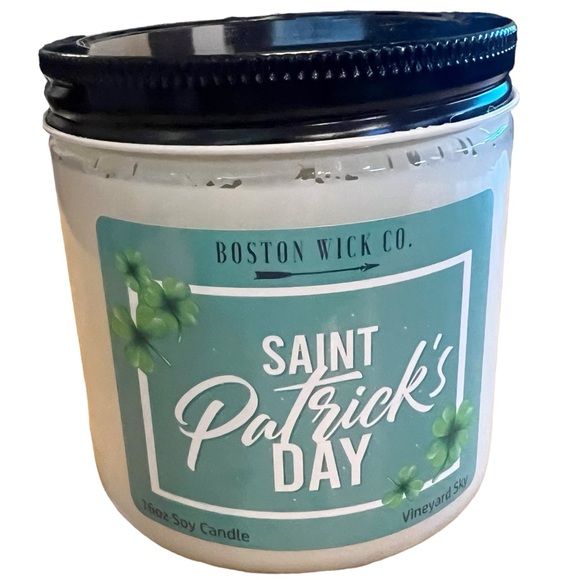 Boston Wick Co | Other | New Boston Wick Co St Patricks Day 6 Ounce Soy ...
